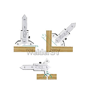 Manual Welding Gauge Standard Weld Seam Gauge Fillet Inspection Tool