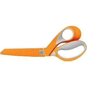 Fiskars Crafts 8195 RazorEdge Softgrip Fabric Shears, 9-Inch
