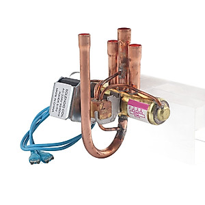 Fdit Air Conditioning Four-way Reversing Valve Copper Refrigeration Service Maintenance Accessory (1P)