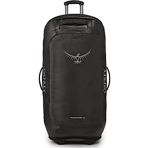 Osprey Transporter 120L Wheeled Travel Duffel Bag, Black