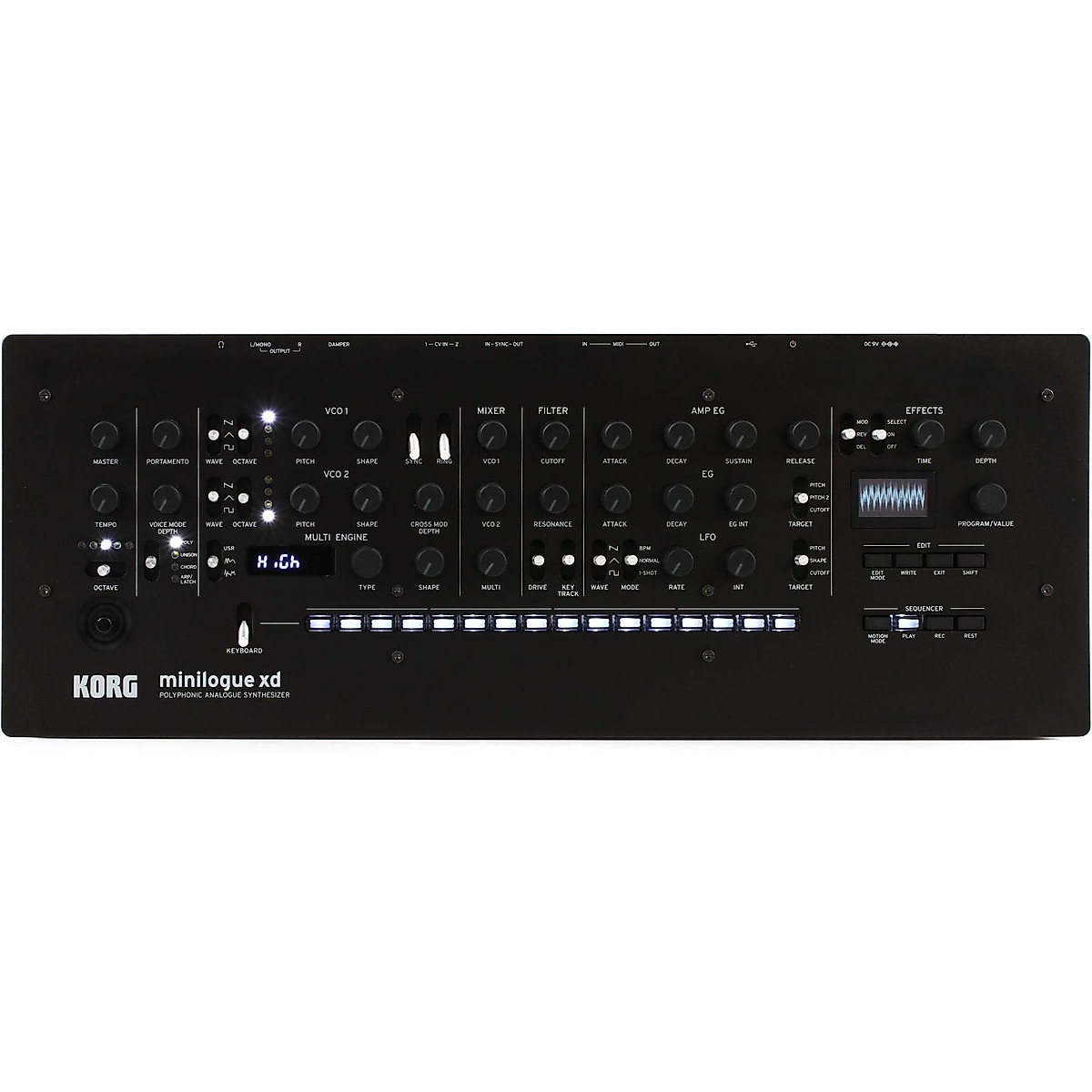 Korg Minilogue XD 4-Voice Analog Synthesizer Module