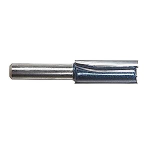 BOSCH 85221MC 1/4 In. x 5/8 In. Carbide-Tipped Double-Flute Straight Router Bit