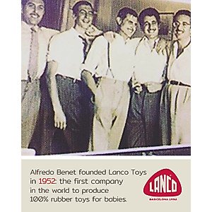 Rubber Chicken Dog Toys - Natural Rubber (Latex) - Small Breeds Puppies Lead-Free Chemical-Free - Handpainted - Soft Unstuffed Squeaky (Small)