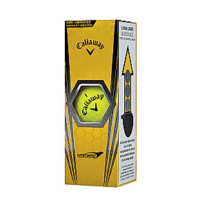 Callaway Warbird Golf Ball, Prior Generation, (One Dozen), Yellow, Prior Generation