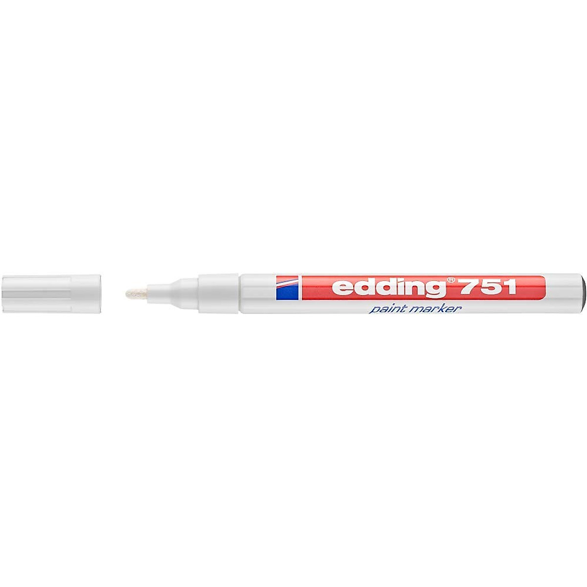 Edding 1-2 mm Permanent Marker - White