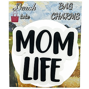 TOYORK Decoration Charms for Bogg Bag Accessories Charms,MOMLIFE Bag Charms for Beach Tote Bag Rubber Beach Bag Accessories