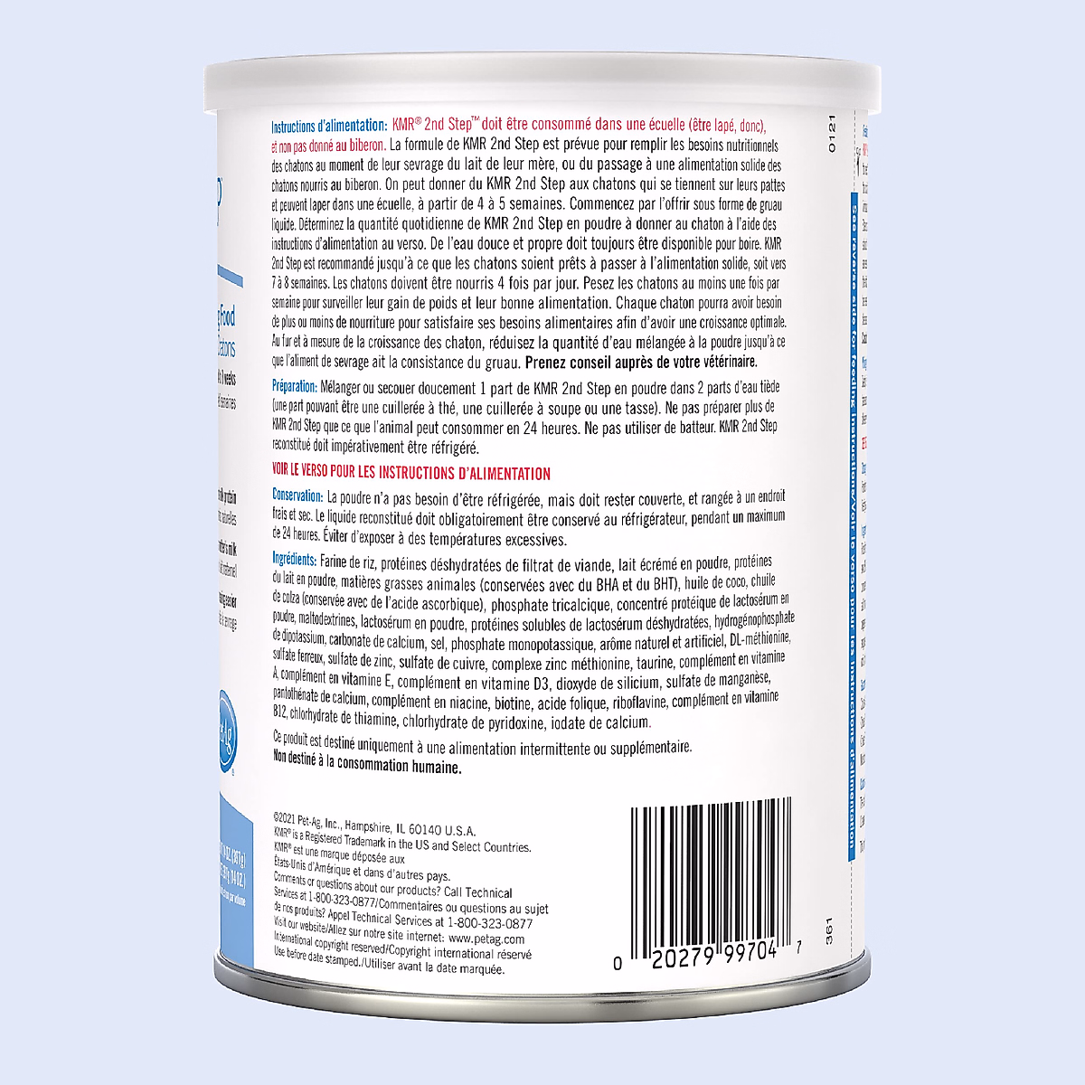 PetAg KMR 2nd Step Kitten Weaning Food - Contains Natural Milk Protein - For Kittens 4-8 Weeks Old - 14 oz