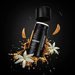 MANSCAPED® UltraPremium Deodorant, Aluminum-Free Clear Formula, Soft and Comfortable with Cologne-Quality Fragrance for Under Arm Odor Protection, 2.65 oz Stick (2 Pack)