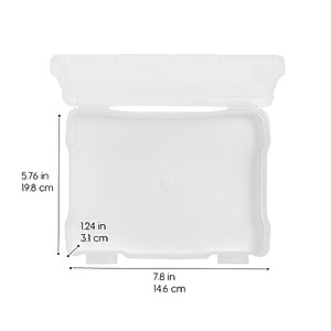 IRIS USA, Inc. 585161 KP-PC57 IRIS Photo and Embellishment Keeper, 5" x 7" (Photo Size), Clear, Pack of 10