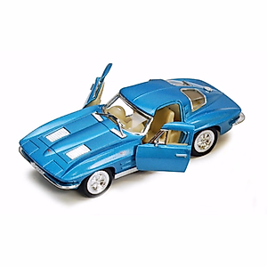 Chevy 1963 Corvette Stingray 1:36 Scale (Blue)