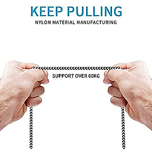 Nylon iPhone Aux Cord for Car, [Apple MFi Certified] Lightning to 3.5mm Headphone Jack Adapter Compatible for iPhone 14/13/12/11/XS/XR/X 8 7/iPad , iPod to Home Speaker/Car Stereo/Headphone (3.3FT)