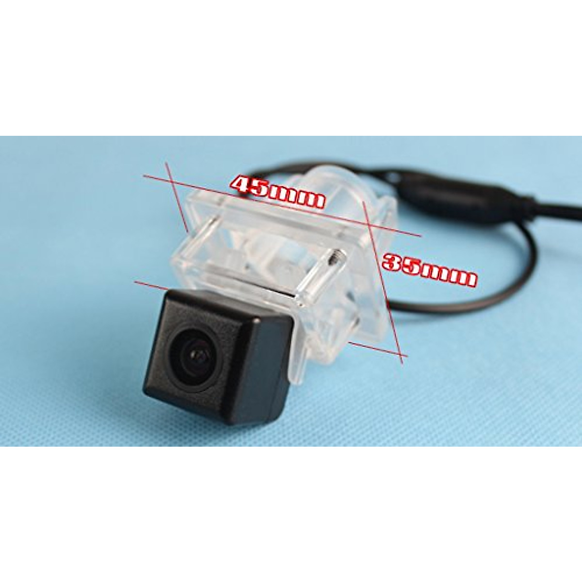 eSATAH Car Rear View Camera for Mercedes Benz C180 C200 C280 C300 C350 C63 AMG & HD CCD Night Vision Waterproof and Shockproof Reversing Backup Camera