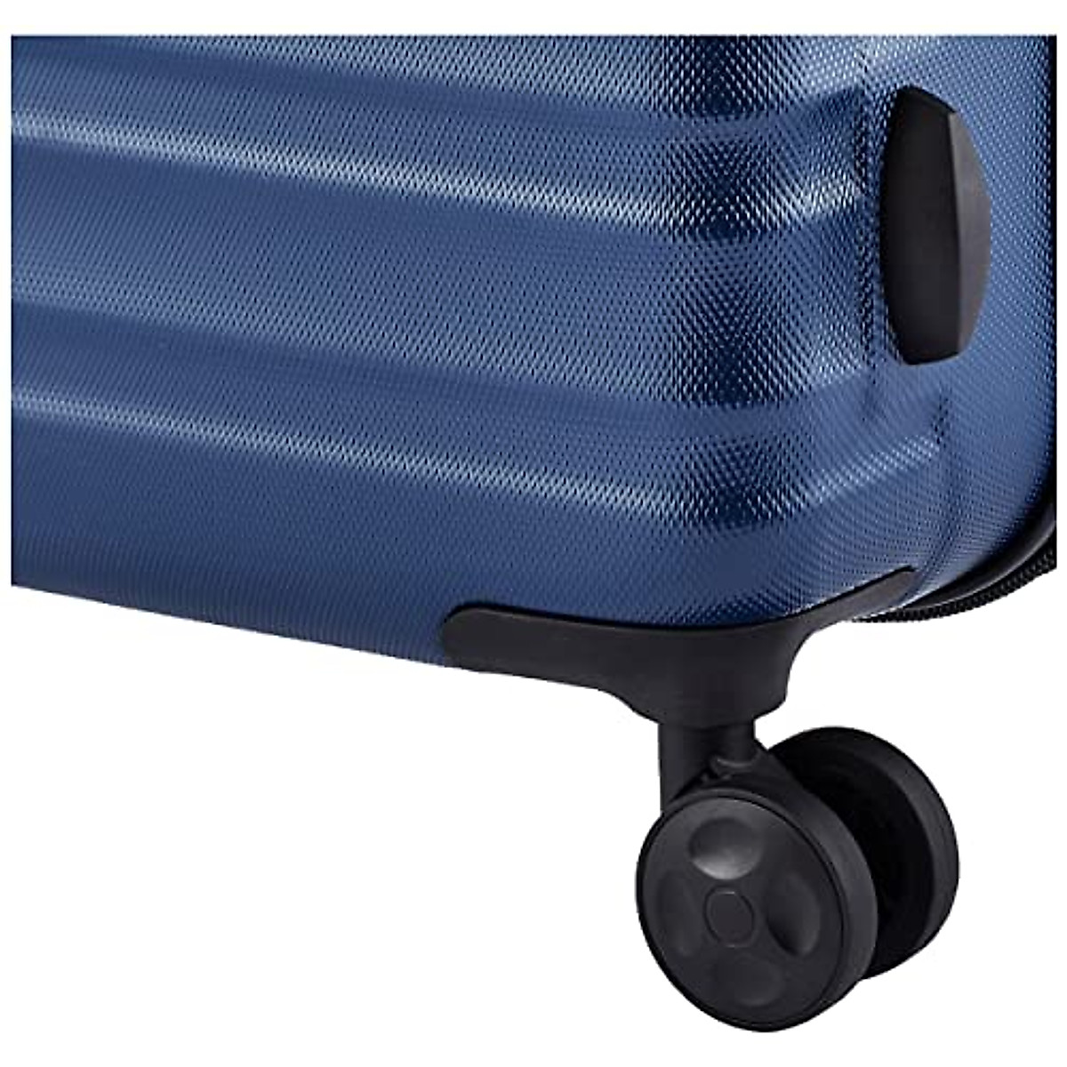 Amazon Basics 20-Inch Hardside Spinner, Navy Blue