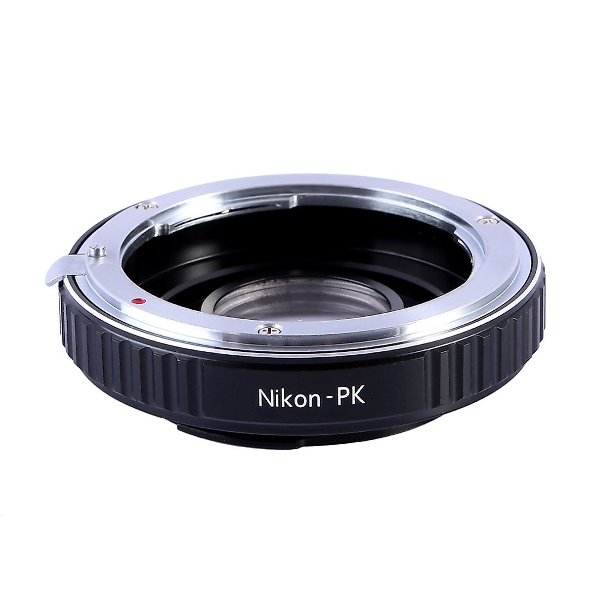K&F Concept Lens Mount Adapter Compatible with Nikon Lens to Pentax K PK Mount Adapter with Glass for Pentax