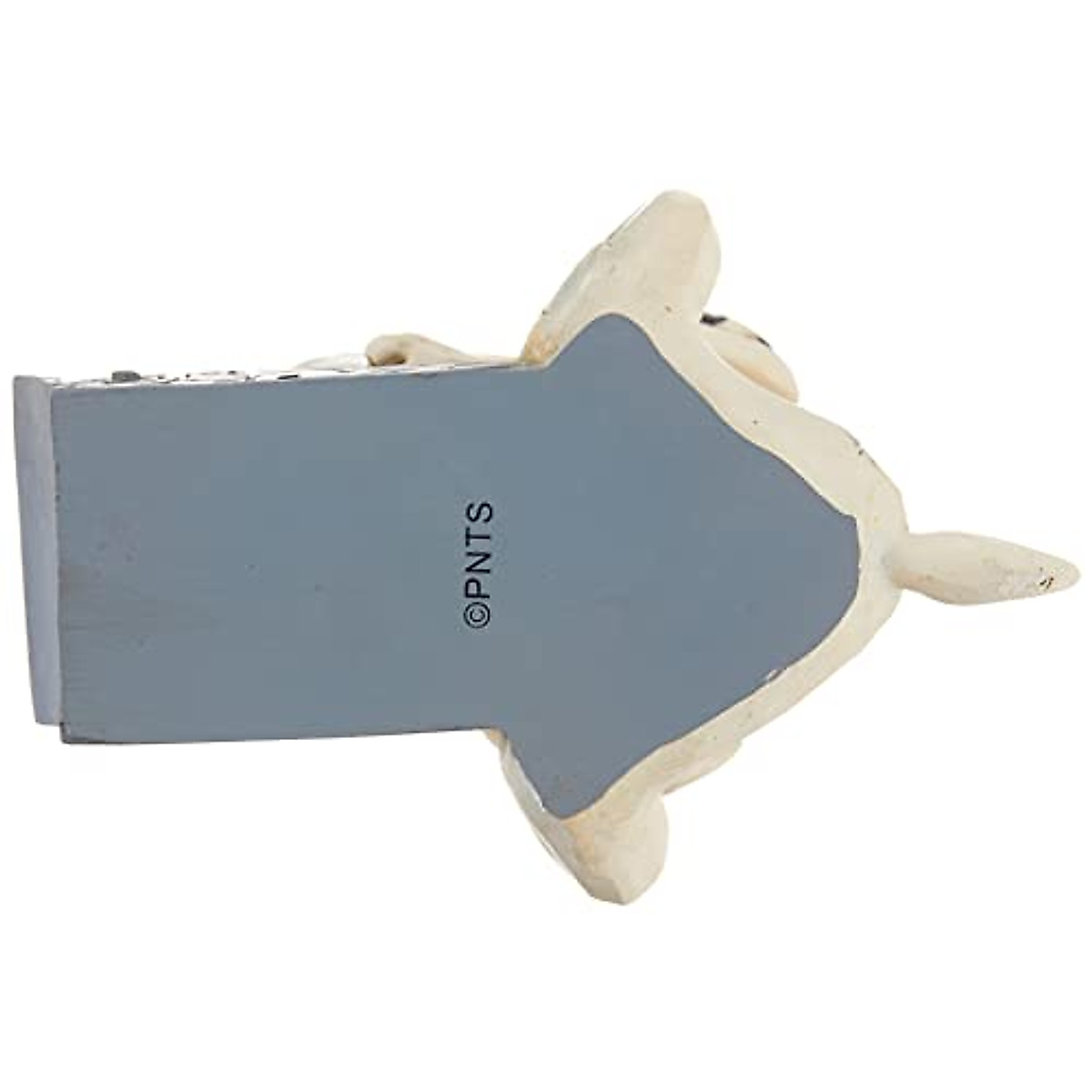 Enesco Jim Shore Peanuts Snoopy Typing Miniature Figurine, 3 Inch, Multicolor