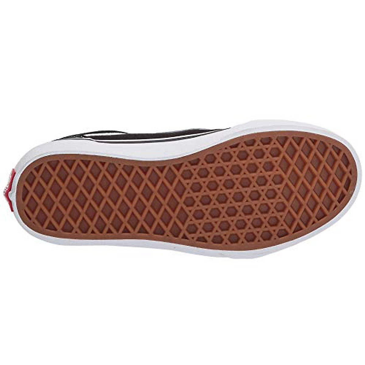 Vans Junior's Old Skool V, Black/True White, Size 6 Big Kid