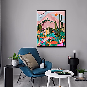 DIY Paint by Number for Adults Beginner, Painting by Numbers Kits for Adults, Paint Kits,Canvas Gifts,Arts Crafts for Home Decor（16 * 20）