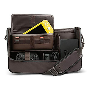PowerA Everywhere Messenger Bag for Nintendo Switch or Nintendo Switch Lite, Gaming Case, Carrying Case for Accessories, Console Case - Nintendo Switch