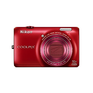 Nikon Digital Camera COOLPIX S6300 Red S6300RD
