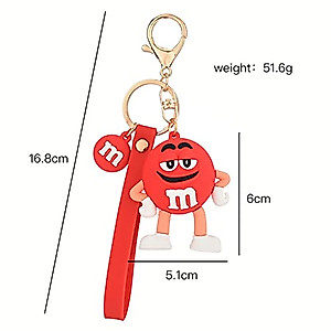 Cute Silicone Case for Samsung Galaxy Buds Live/Buds pro/Buds2 Case Wireless Bluetooth Earphone Case Protective Case Box Bag with Matching Pendant Gifts for Boys and Girls (Red)