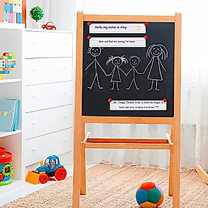 Dry Erase Sentence Strips for Teacher Ruled Sentence Strips Word Writing Strips 16 x 3 Inches White Sentence Strips for Kids Toddlers Students Classroom Supplies (100 Sheet)