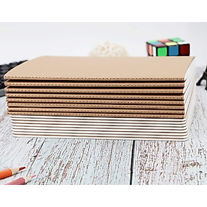 16 Pack Notebook Journals for Travelers, Students and Office, Writing Diary Subject Notebooks Planner with Thick Paper, 60 Pages, 30 Sheets, 8.3x5.5 inch, A5 Size, Travel Journal Set.(Lined)