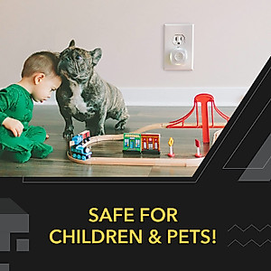 OWLTRA OW-5 Ultrasonic Rodent Repellers 4 Pack, Effectively Repel Rodents While 100% Silent & Safe to Humans and Non-Rodent Pets, White