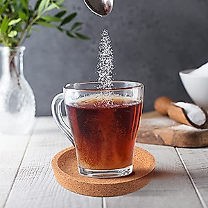 Set of 18 Cork Coasters Bulk 4 Inch Round Lip Cup Holder Leak Proof Cork Coasters for Drinks Reusable Absorbent Cup Coaster for Mugs Coffee Glass Table Desk Party Supplies, Brown