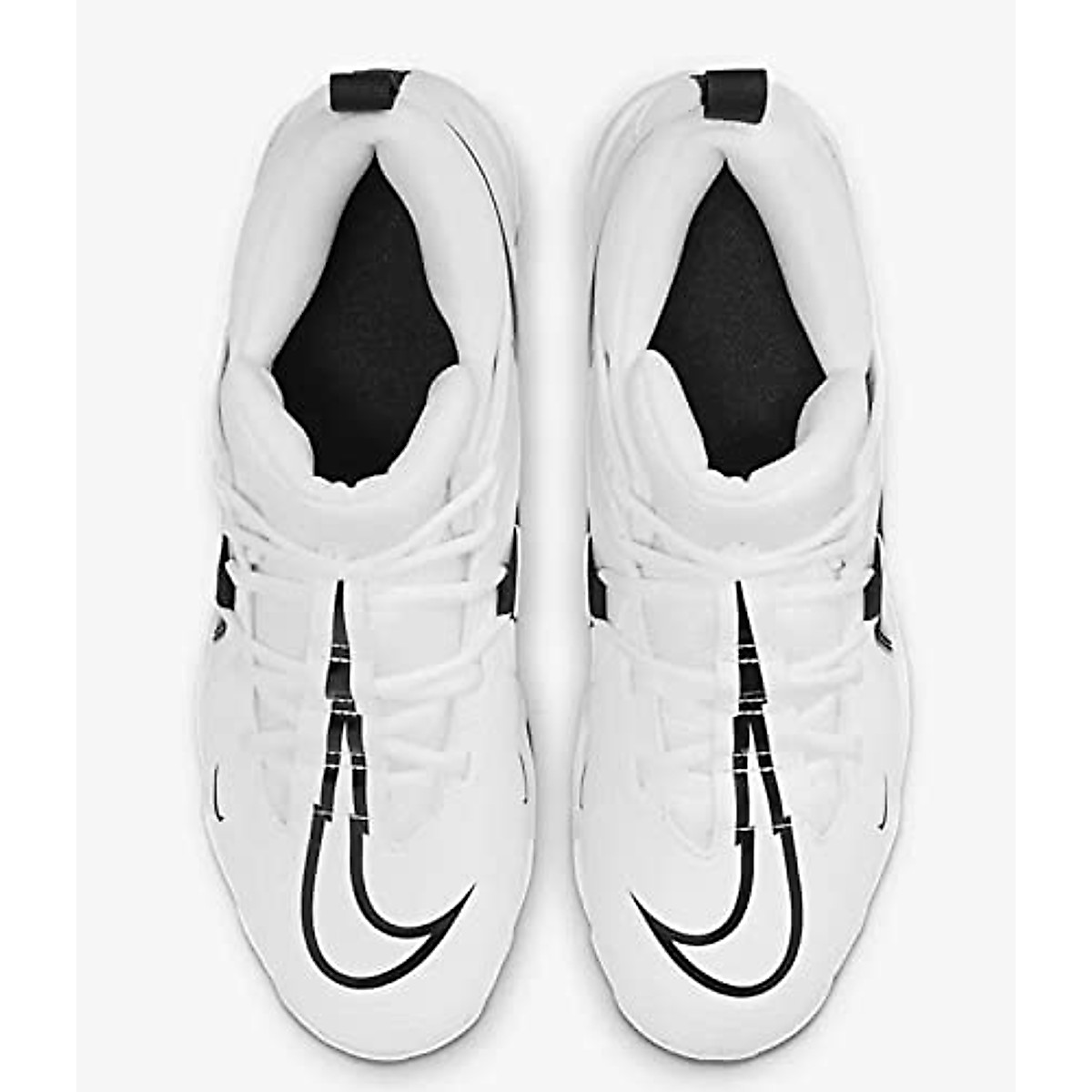 Nike Alpha Menace Pro 3 Men's Football Cleats (us_Footwear_Size_System, Adult, Men, Numeric, Medium, Numeric_11 Black/Black/White