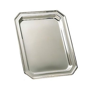Simplicity Trays/Stainless Rectangular Tray, 10'' x 7 3/4''