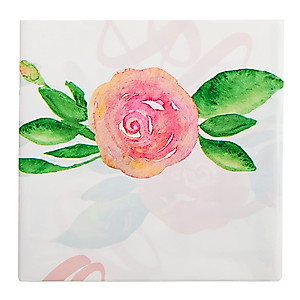 Juvale 3 Pack One Tablecloth for Girls Floral 1st Birthday Themed Party Decorations, Plastic Table Covers (54 x 108 in)