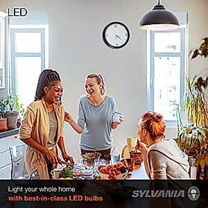 SYLVANIA LED Light Bulb, 75W Equivalent A19, Efficient 12W, Medium Base, Frosted Finish, 1100 Lumens, Soft White - 1 Pack (79291)