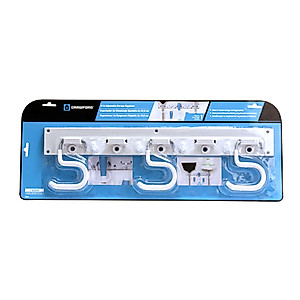 Lehigh SR16 Adjustable Storage Organizer Hanger, White