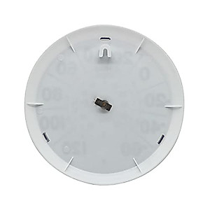 Springfield Indoor Outdoor Big Bold Thermometer, 8.5 Inch, White