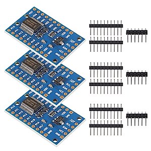 ACEIRMC 3pcs PCF8575 IO Expander Board Module I2C to 16IO IIC I2C I/O Extension Shield Module 16 bit SMBus I/O Ports for Arduino R3 (3pcs)