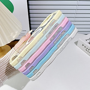 Yeddabox Compatible for iPhone 13 Pro Max Case with Magsafe, Wave Magnetic Phone Case Cute Water Ripple Candy Colors Frame Shockproof for iPhone 13 Pro Max Phone Case for Women 6.7 Inch - Purple