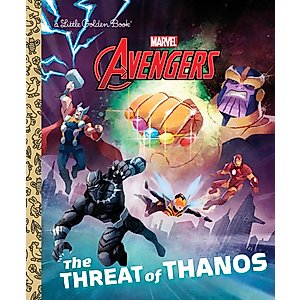 The Threat of Thanos (Marvel Avengers) (Little Golden Book)