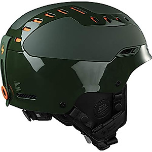 Sweet Protection Switcher MIPS Helmet - Hybrid Hardshell Snowboarding and Ski Helmet Equipped with Ventilation and Audio Ready System, Highland Green, XX-Large
