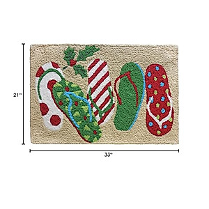 Jellybean Rug - Christmas Sandals
