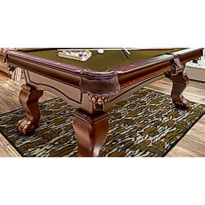 Garland Rug Mossy Oak Bottomland Camouflage 6 ft. x 9 ft. Area Rug