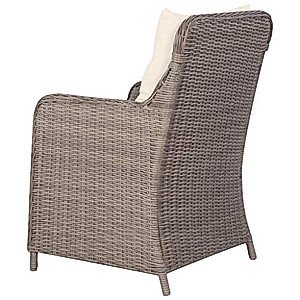 YUHI-HQYD 3 Piece Patio Dining Set,Balcony Furniture,Conversation Set,Casual Table Chairs,Assembly Required,Suitable for Balcony, Deck, Backyard, Patio, Garden, Poolside, Brown