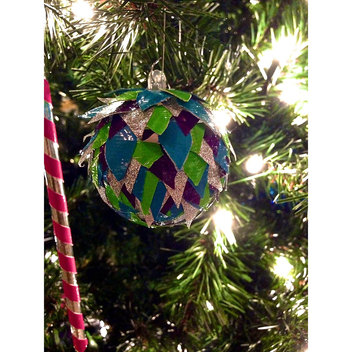 Duck Brand 283268 Printed Duct Tape, Single Roll, Love Tie Dye