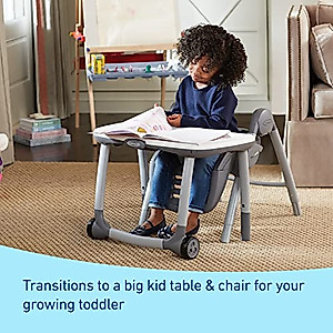 Graco Table2Table Premier Fold 7 in 1 Convertible High Chair | Converts to Dining Booster Seat, Kids Table, and More, Maison
