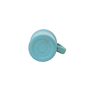 FTB Creative 40oz Insulated Journey Tumbler Mug, Double Wall Stainless Steel, with Lid and Straw (Peachy)