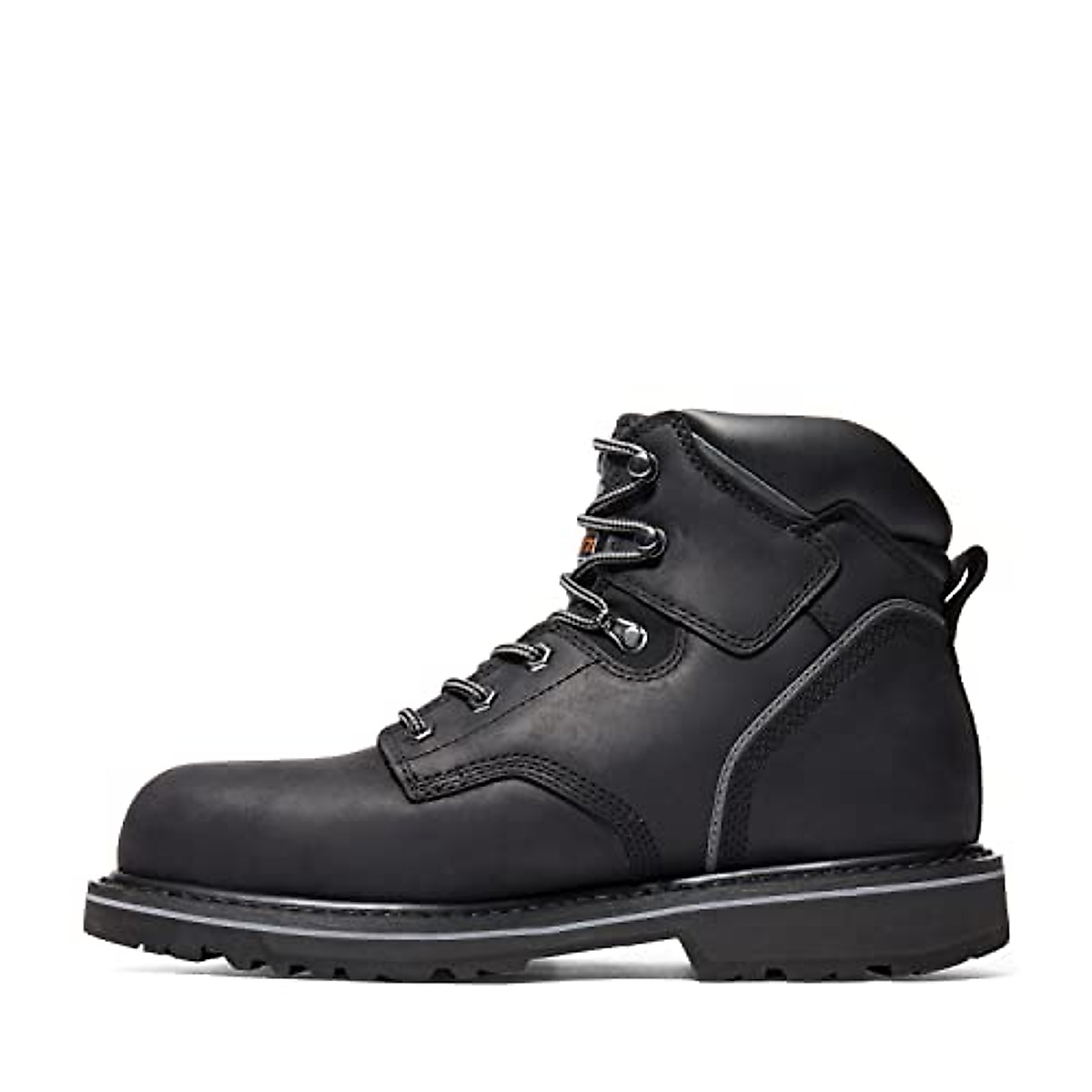 Timberland PRO Mens Pit 6 Inch Steel Safety Toe Industrial Work Boot, Black, 12 Wide US