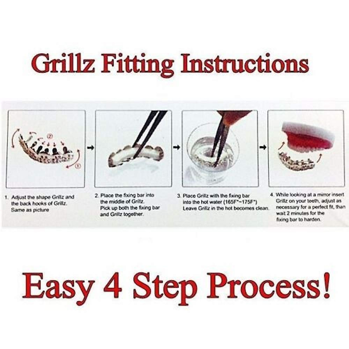 14k Joker Gold Grillz for Mouth Top Bottom Hip Hop Teeth Grills for Mouth Grillz for Mouth Top Bottom Hip Hop 8 Teeth Grills for Teeth Mouth Set - Teeth Cap, Iced Grillz 6 Teeth Top & Bottom Set