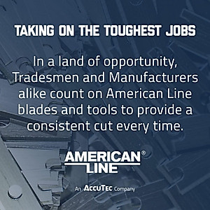 American Line Single Edge Razor Blades with Pop Up Dispenser - 100-Pack - 0.009" Heavy Duty High Carbon Steel for Extra Durability and Long Life - 65-0502