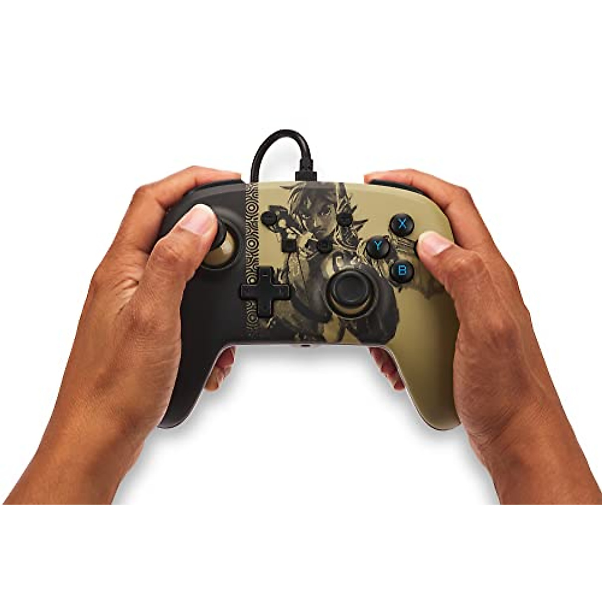 PowerA Enhanced Wired Controller for Nintendo Switch - Ancient Archer, Gamepad, game controller, wired controller, officially licensed