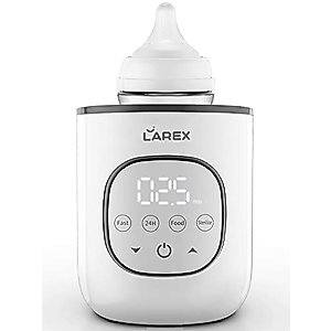 Bottle Warmer, Fast Baby Bottle Warmer for Breastmilk and Formula, with Timer and Accurate Temp Control, 8-in-1 Baby Milk Warmer BPA Free with Digital Display, Bottle Warmers for All Bottles