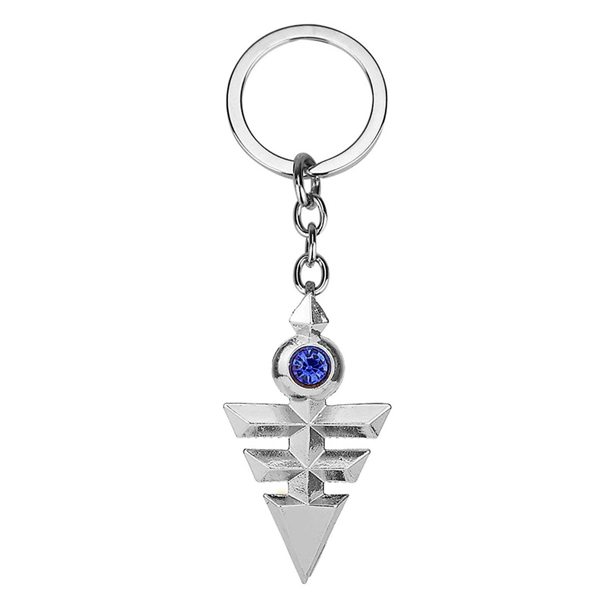 Yu-Gi-Oh Keychain, Key Ring, Pendant auto Parts(Color:Silver)